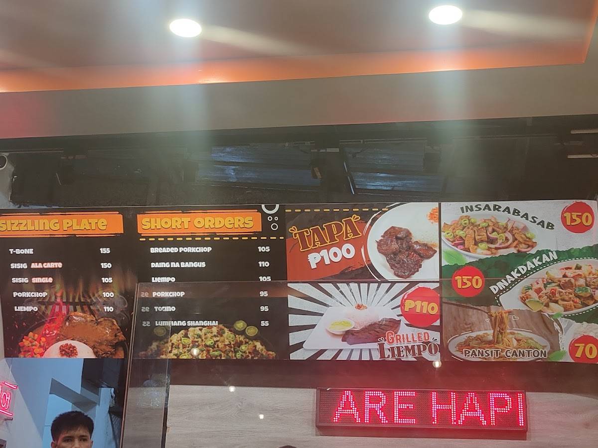Menu at Chekwa restaurant, Mandaluyong, 465 San Rafael Street