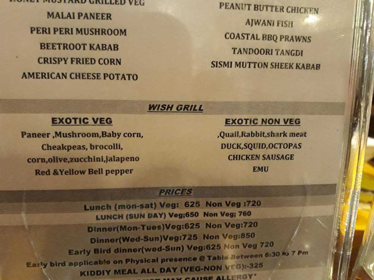 Menu at AB's - Absolute Barbecues T. Nagar, Chennai, Chennai, Shop No ...