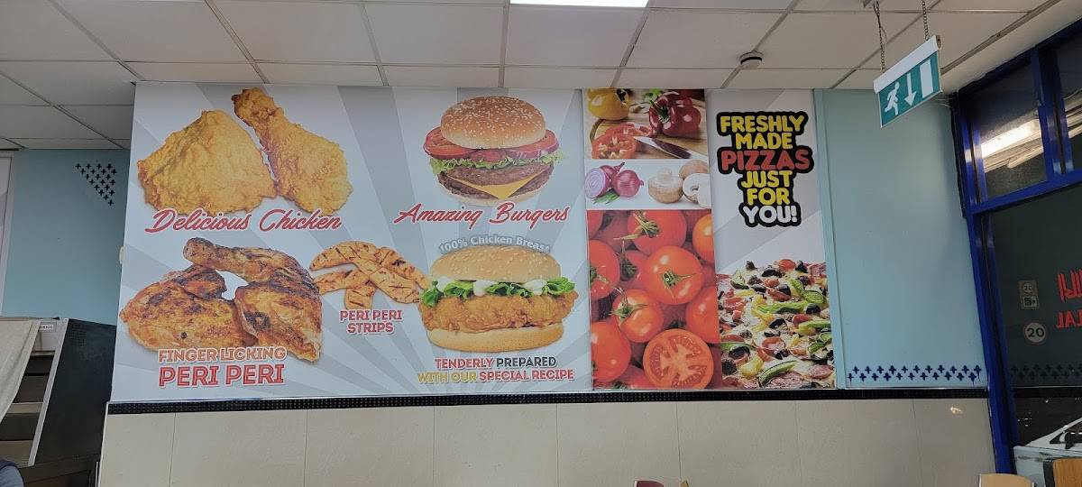 Menu at Chicken Valley restaurant, London, 340 Edgware Rd