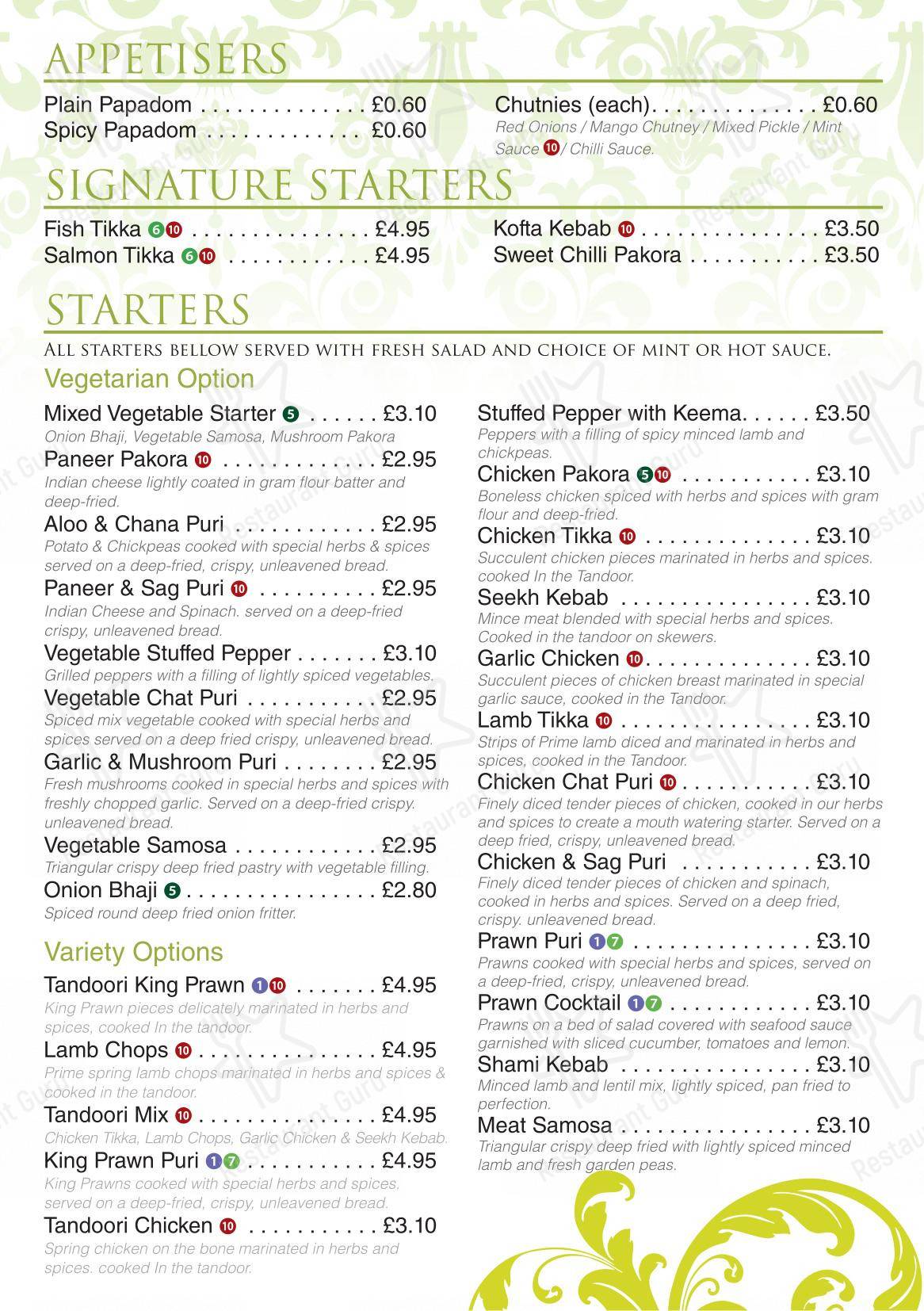 Menu at Purple Olive - Ellesmere Port restaurant, Ellesmere Port