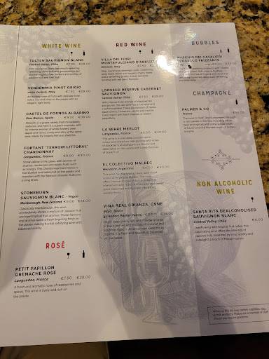 Menu at Christy's pub & bar, Arklow, 38 Main St