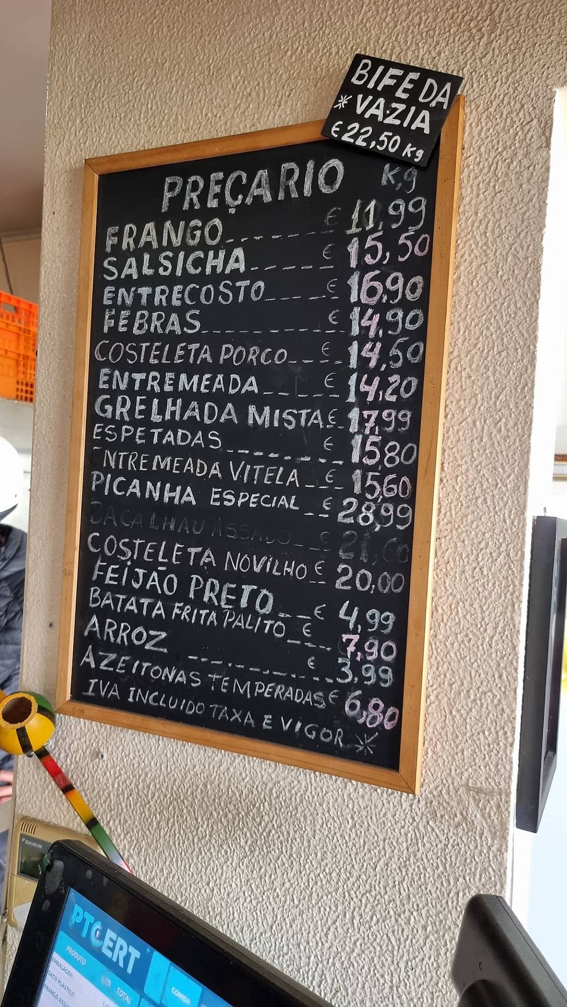Menu em Churrasqueira Rotunda restaurante, Alcochete