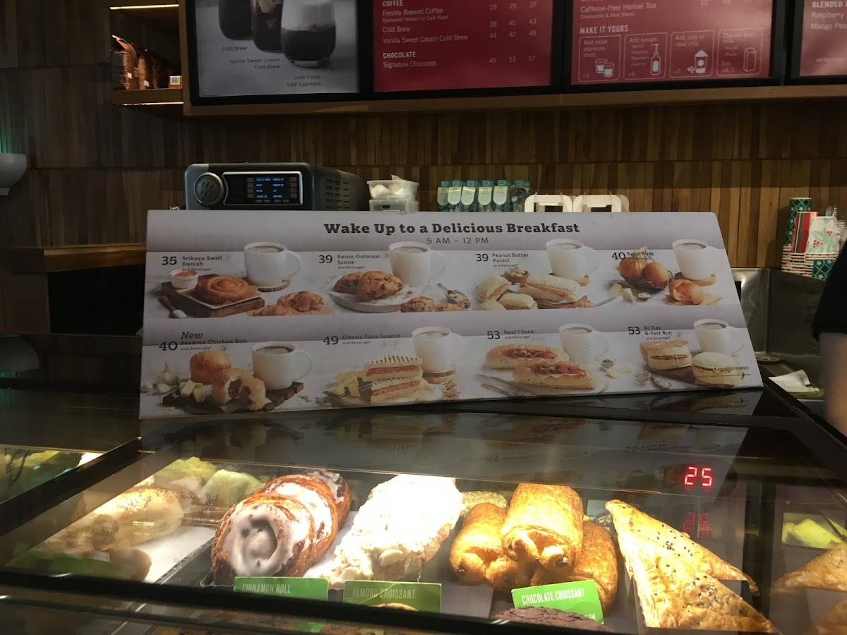 Carta de coffee house Starbucks Indonesia, Surabaya, JL Puncak Lontar ...