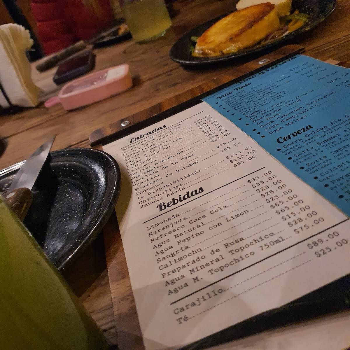 Carta de Corte Sur Parrilla, Guadalajara