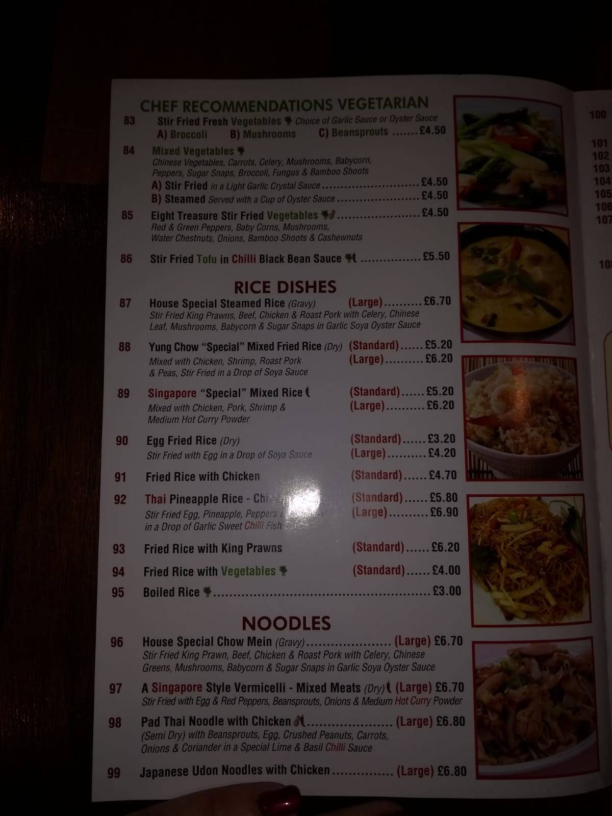 Menu at Cranleigh Fish Bar, Cranleigh