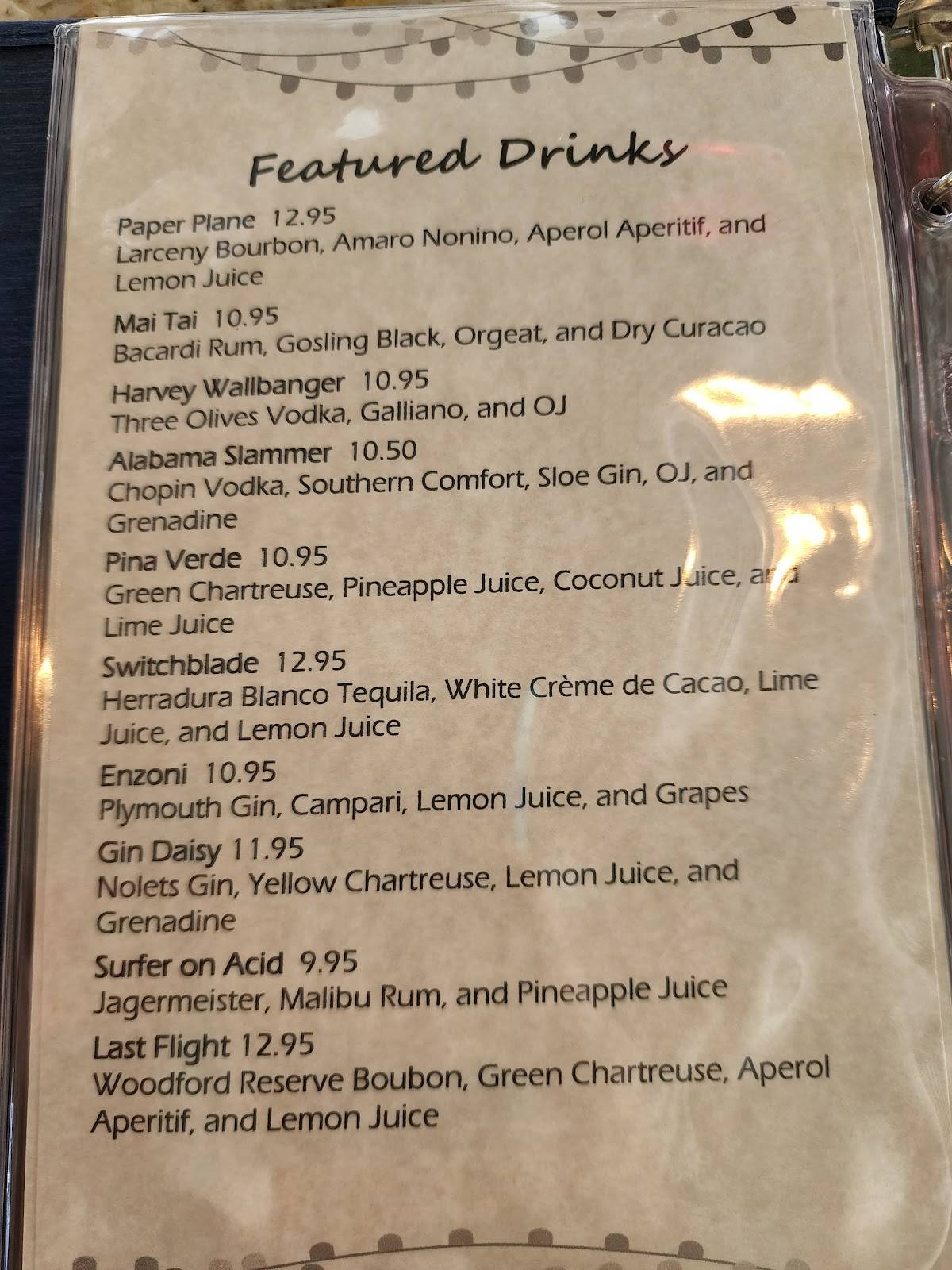 Menu at Crepe Creation Cafe, Myrtle Beach, Deville St
