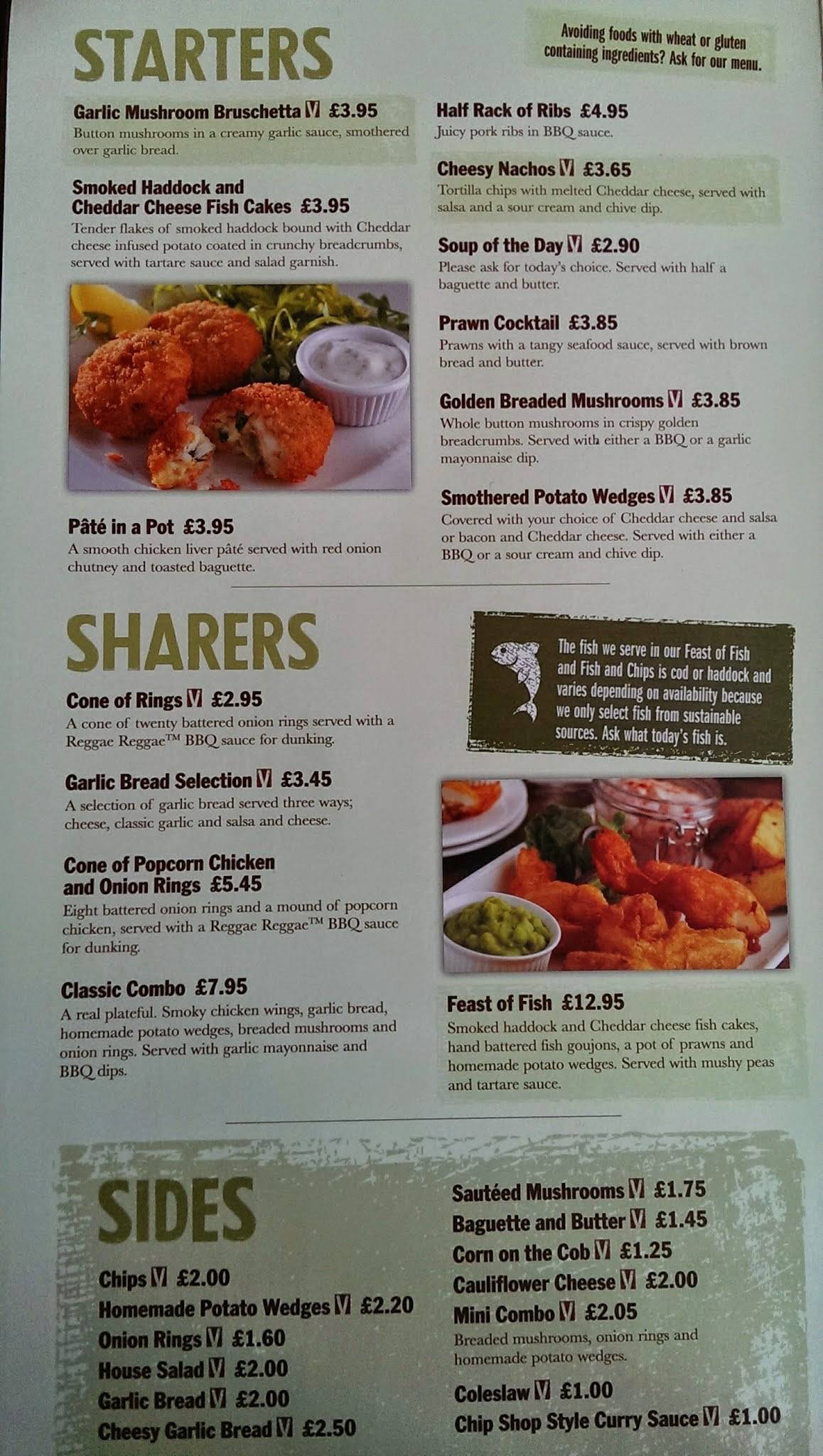 Menu at Crown pub & bar, Llay, Llay