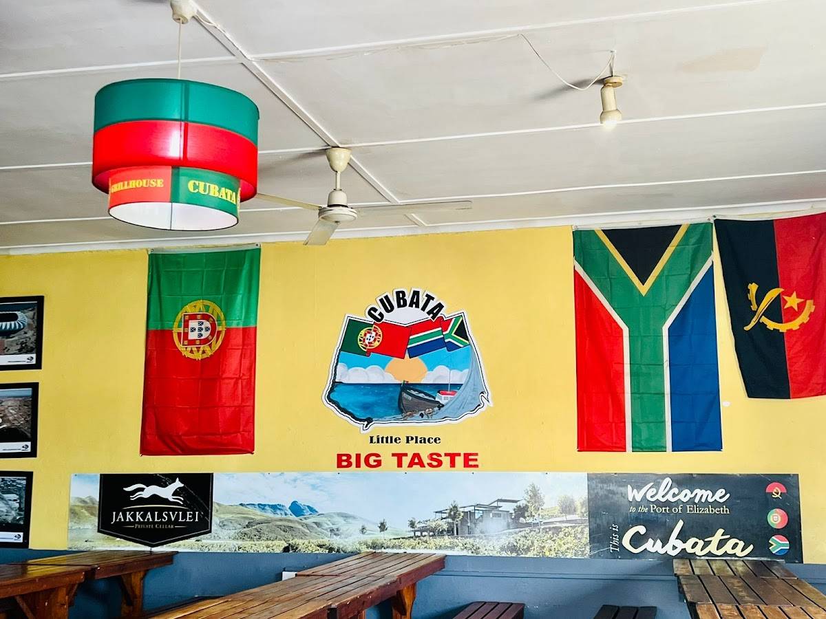 Menu at Cubata Portuguese Grill House restaurant, Port Elizabeth
