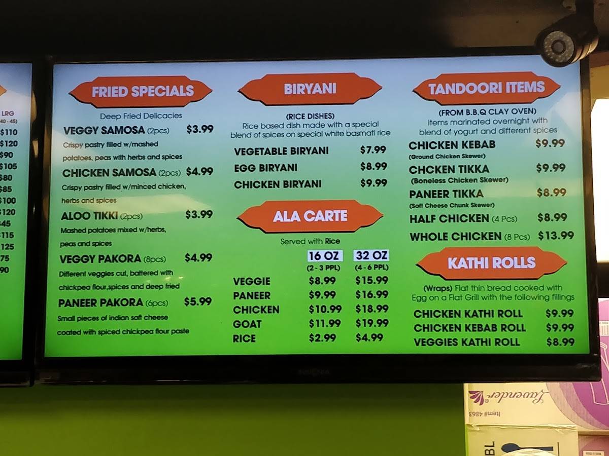 Menu at Curry Hut - Express Indian Food restaurant, Pico Rivera ...