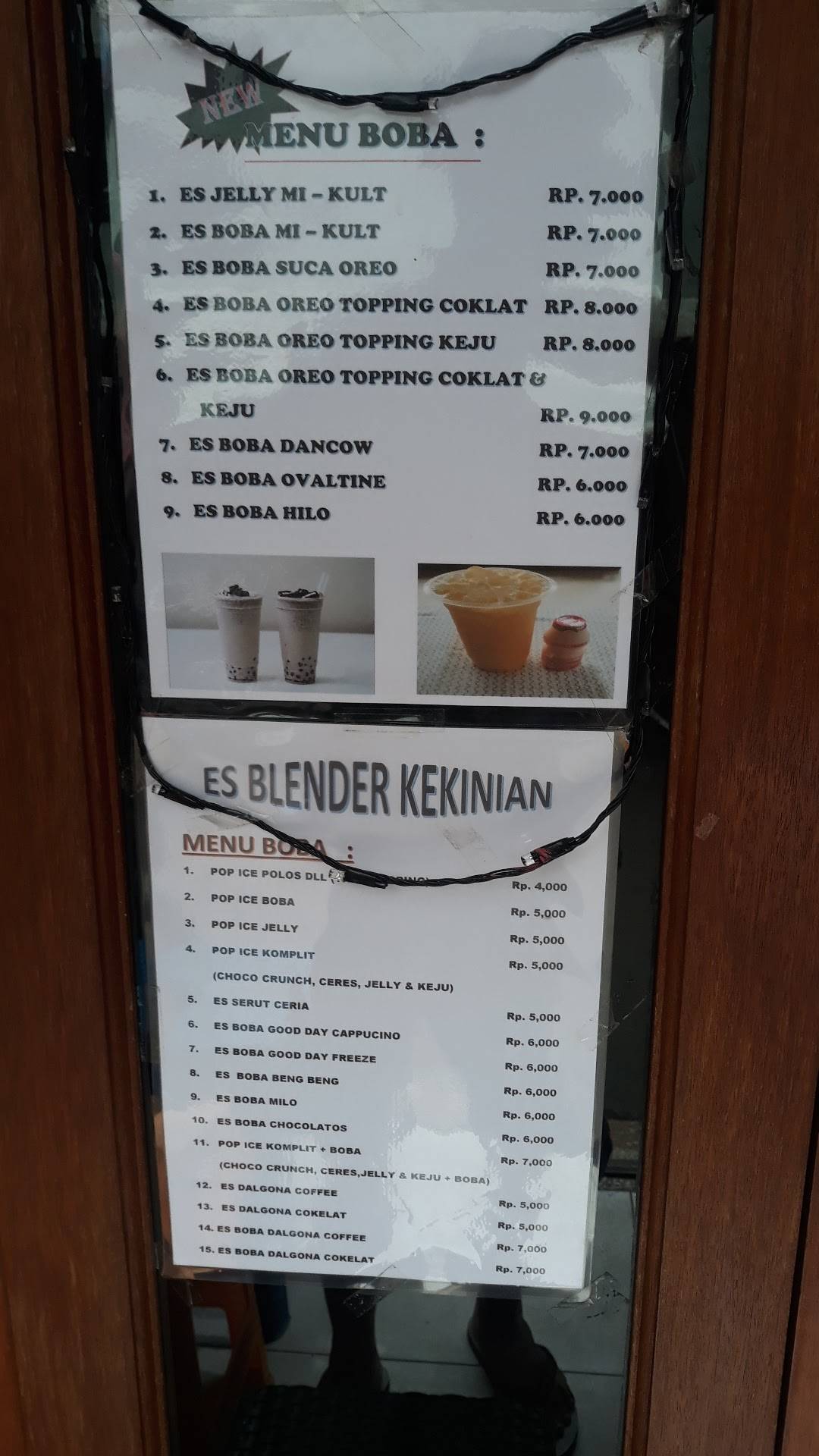 Menu at DALGONA MAMA IAM cafe, Bekasi Regency