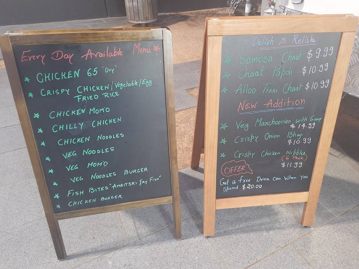 Menu at Delish&Relish Catering Service, Wodonga