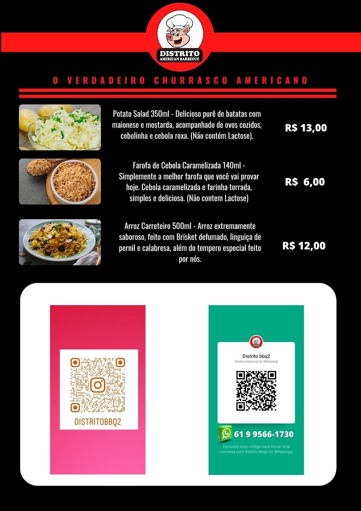 Carta de Distrito BBQ, Brasília
