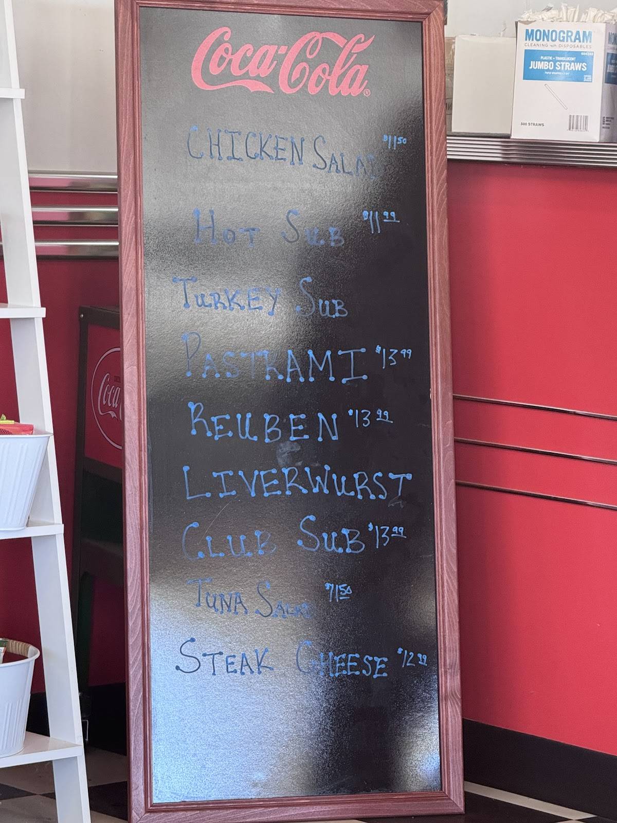 Menu at Dixie Deli restaurant, Kilmarnock, 238 N Main St