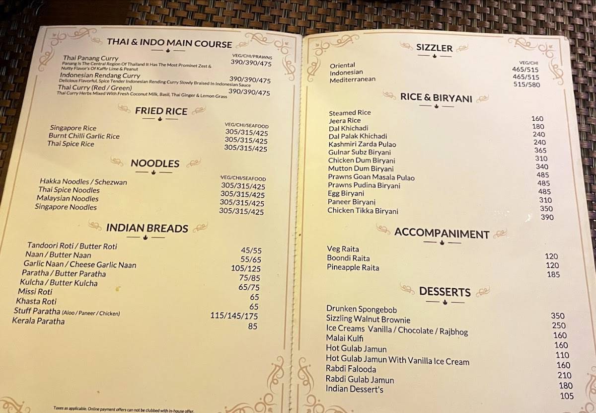 Menu at Double Deck Casual Dining, Thane