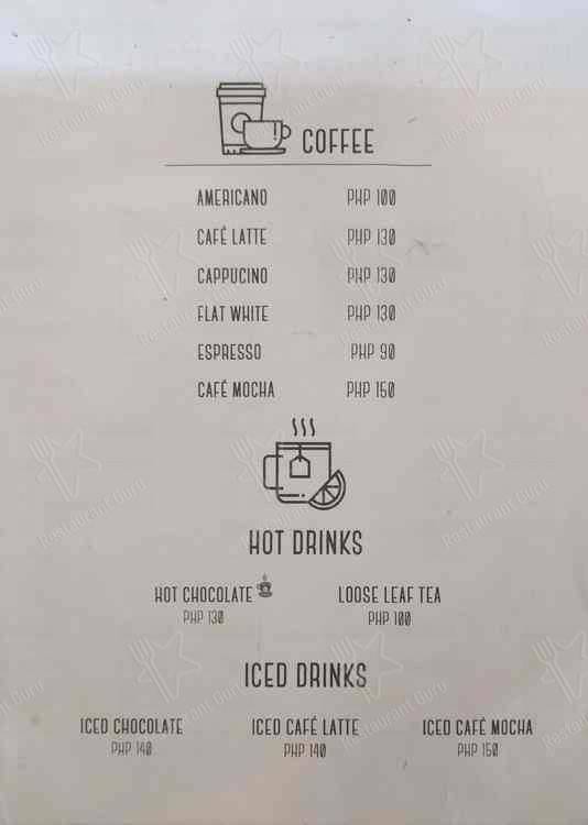 Carta del café Drip, Ciudad Quezon