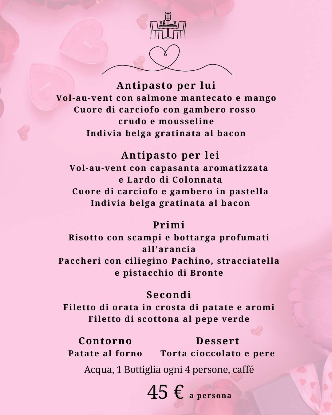 Menu da EMILIA 44 - Ristorante Pizzeria Specialità di Carne e Pesce, Fumo