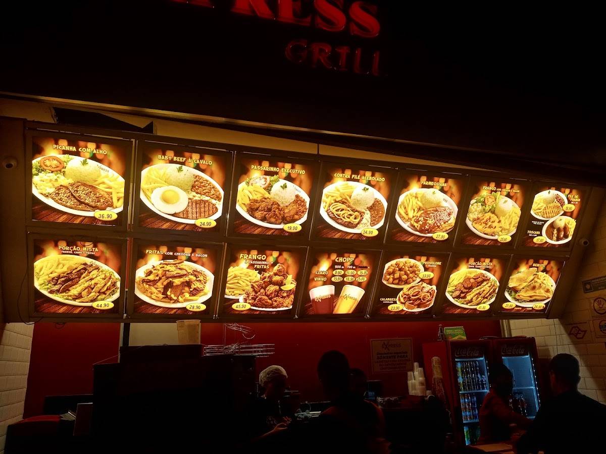 Menu em EXPRESS GRILL restaurante, São Paulo, R. Paranabi