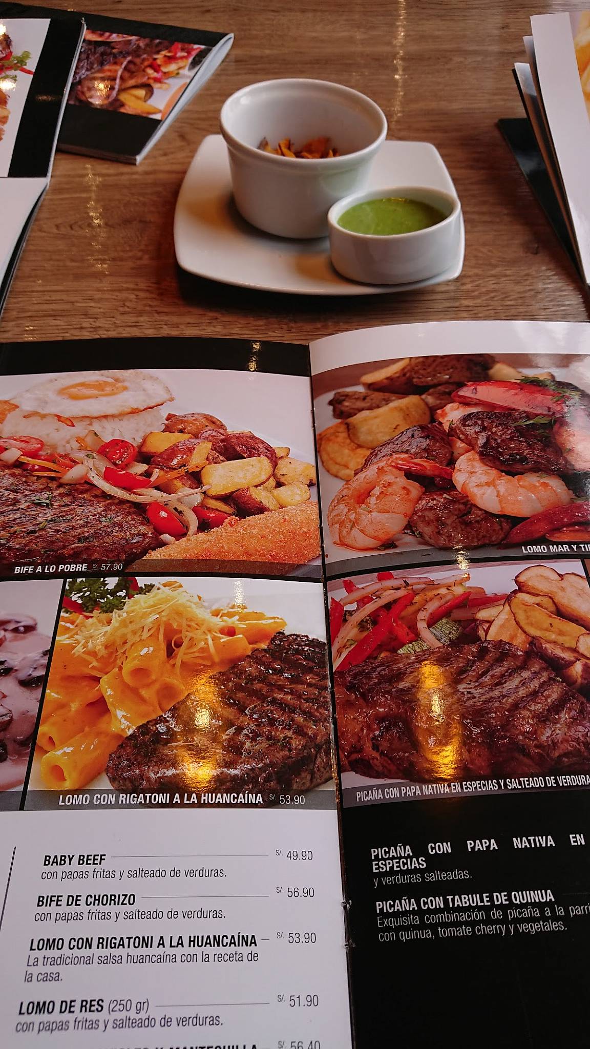 Carta del pub y bar Ekeko Grill Peruano - Real Plaza Cusco, Cusco