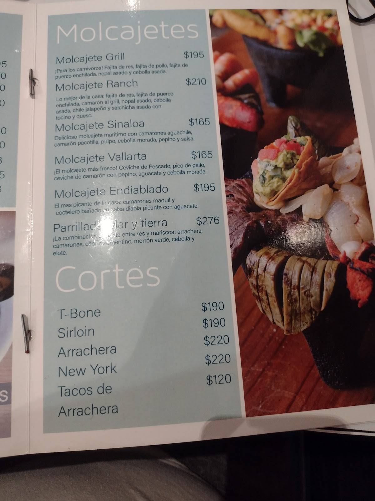 Carta del restaurante El Calamar del Monterrey (Suc. Concordia), Apodaca