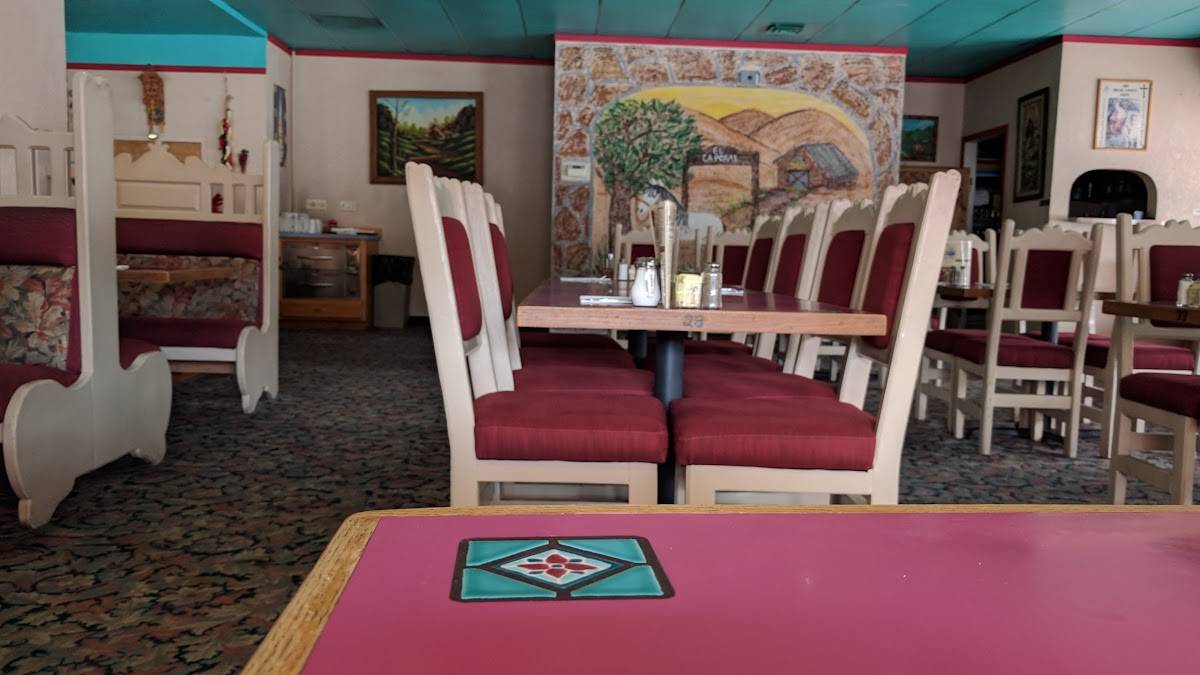 Menu at El Caporal restaurant, Prosser