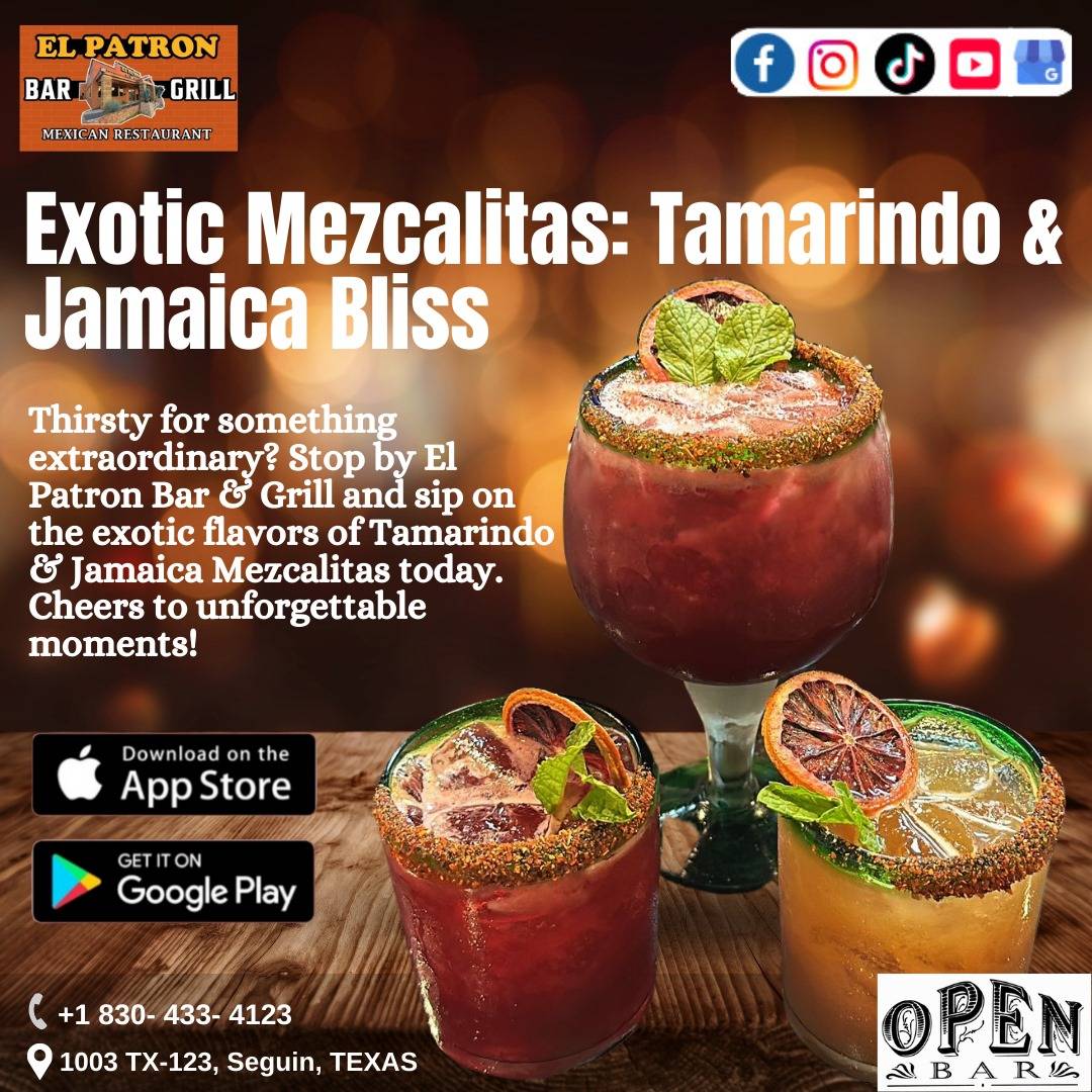 Menu at El Patron Bar & Grill Mexican Restaurant, Seguin