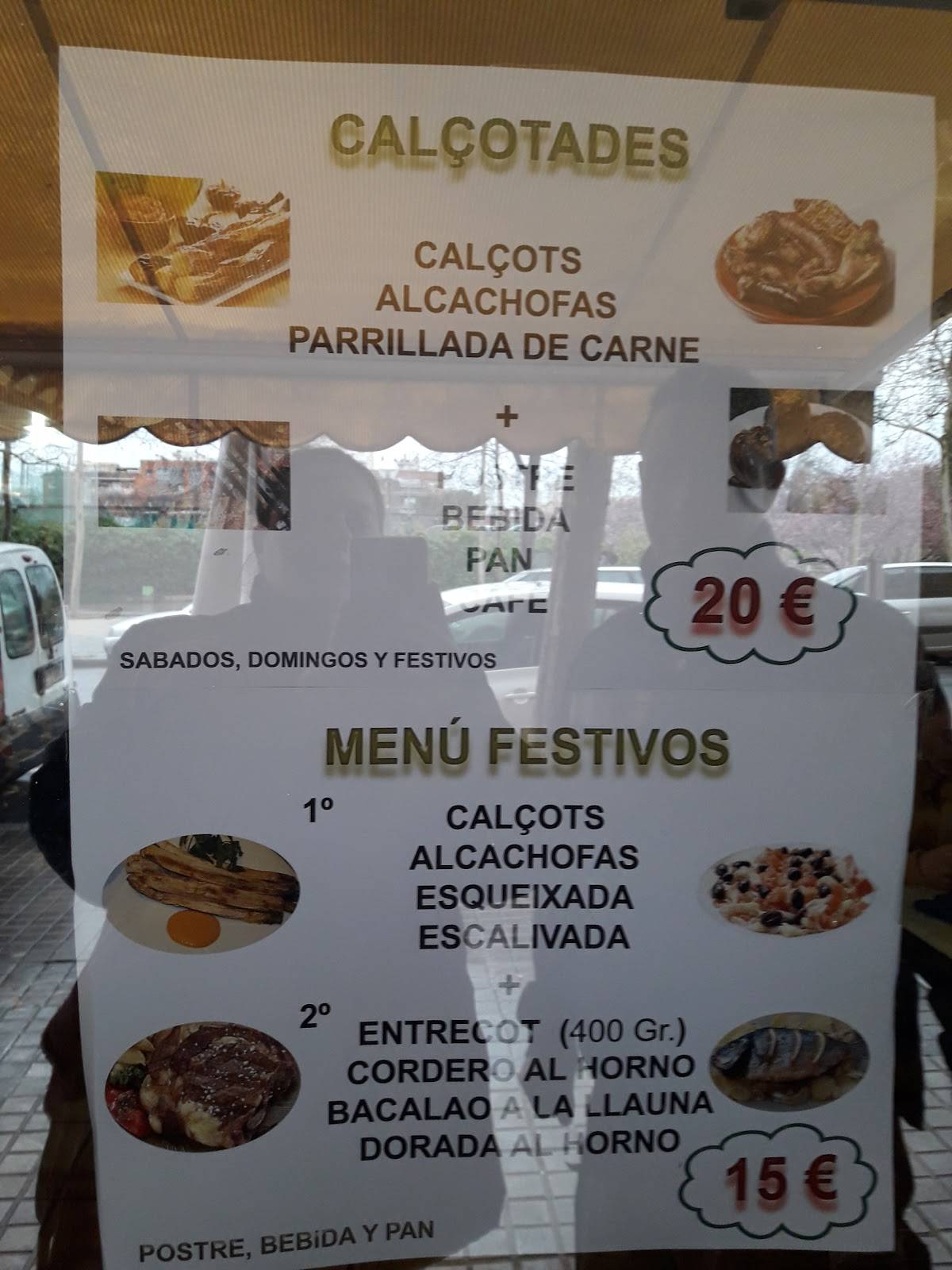 Carta del restaurante El Último De La Fila, Barcelona