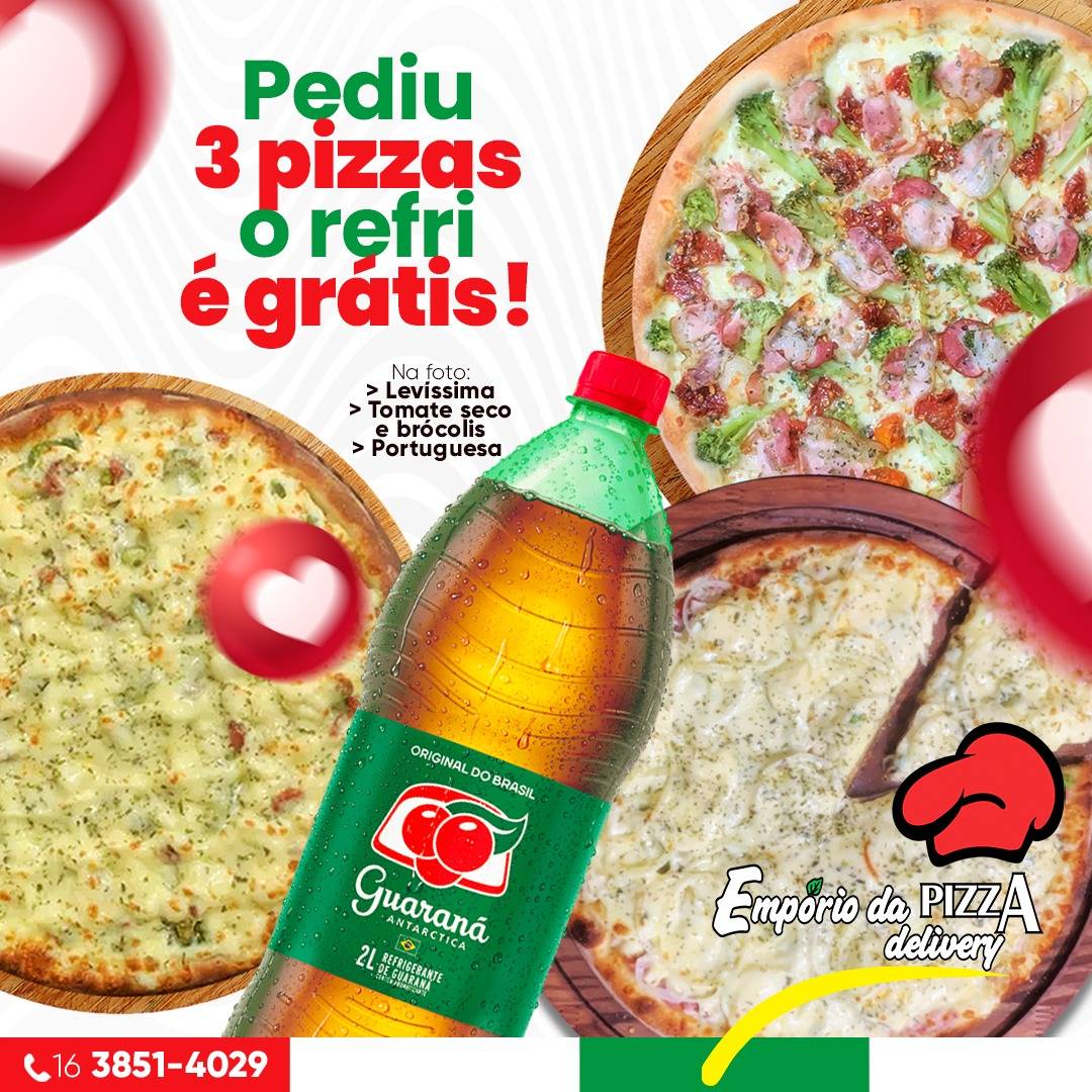 Menu em Empório Da Pizza pizzaria, Morro Agudo
