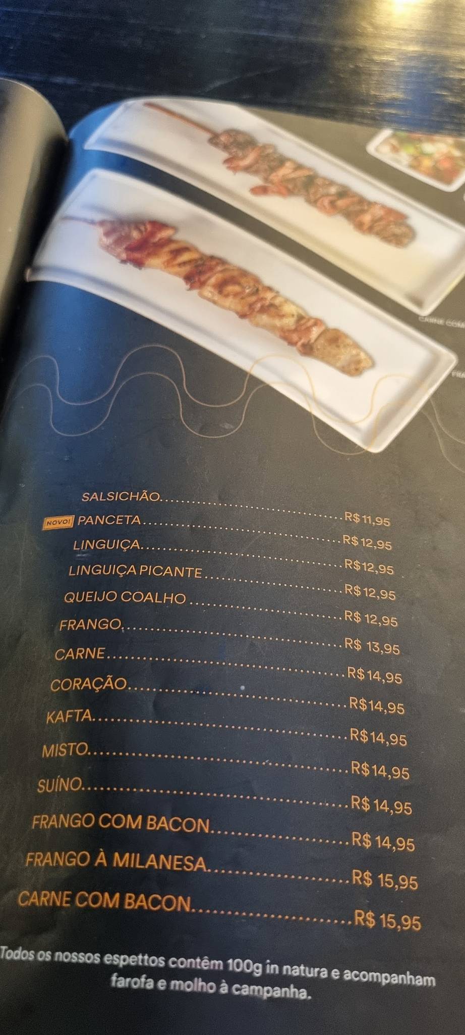 Menu em Espetto Carioca Santos pub & Bar, Santos