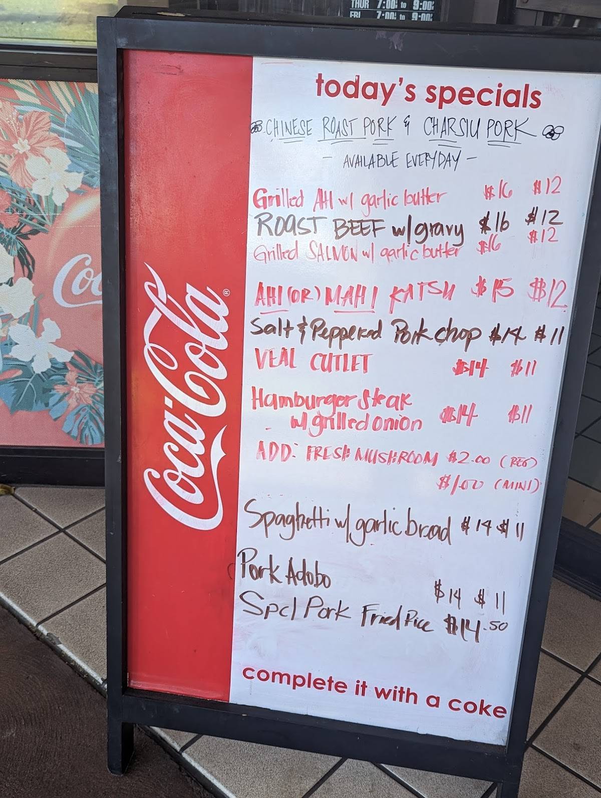 Menu at Loco Moco Drive Inn Ewa Beach fast food, Ewa Beach