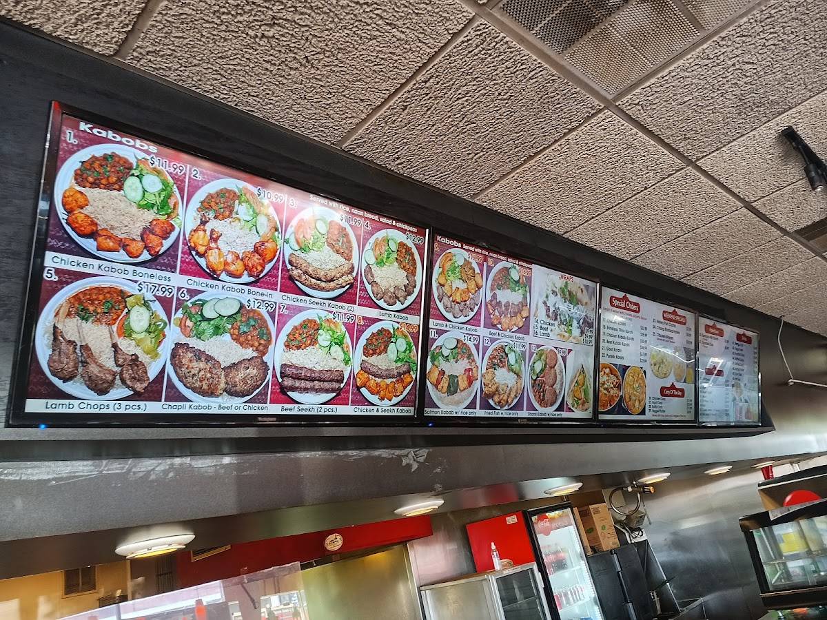 Carta del restaurante Famous Kabob & Karahi Zabiha Halal, Laurel