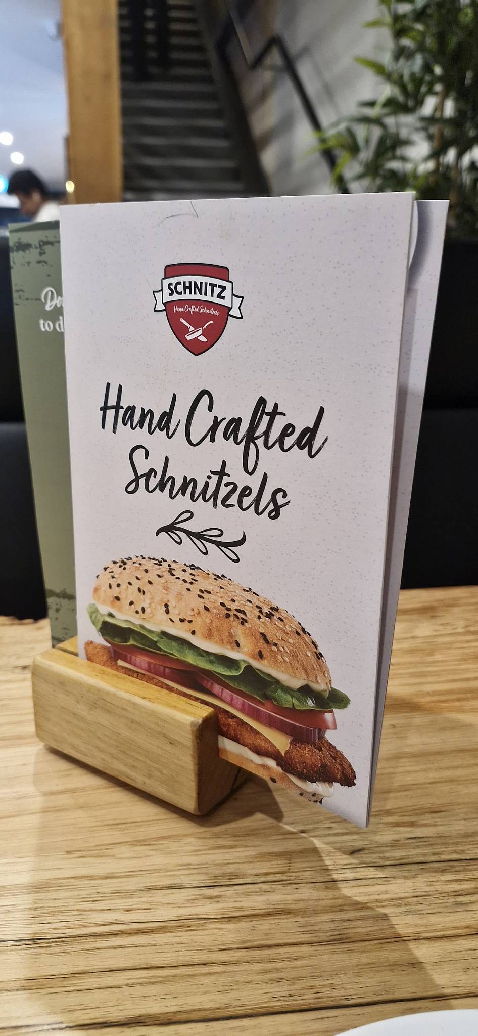 Menu at Schnitz Ballarat fast food, Ballarat Central