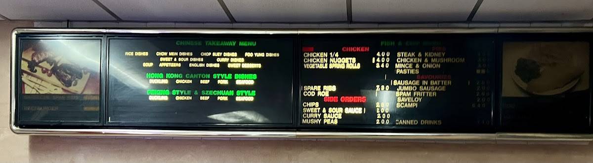 Menu at Stir Fry Caversham fast food, Reading