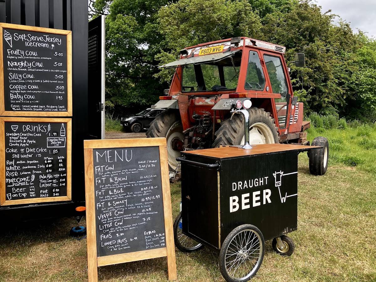Menu at Fat Cow Norfolk restaurant, Fakenham