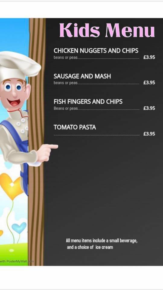 Menu at The Fellsider Bar & Kitchen, Gateshead