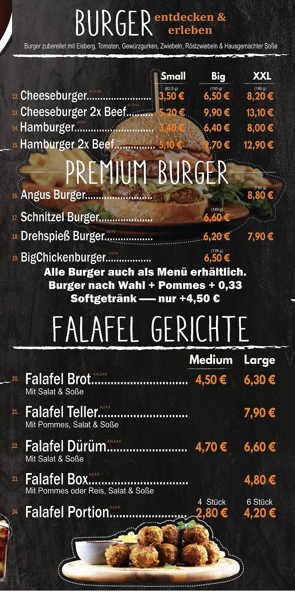 Speisekarte von Food House Schnell Imbiss restaurant, Dahlenburg