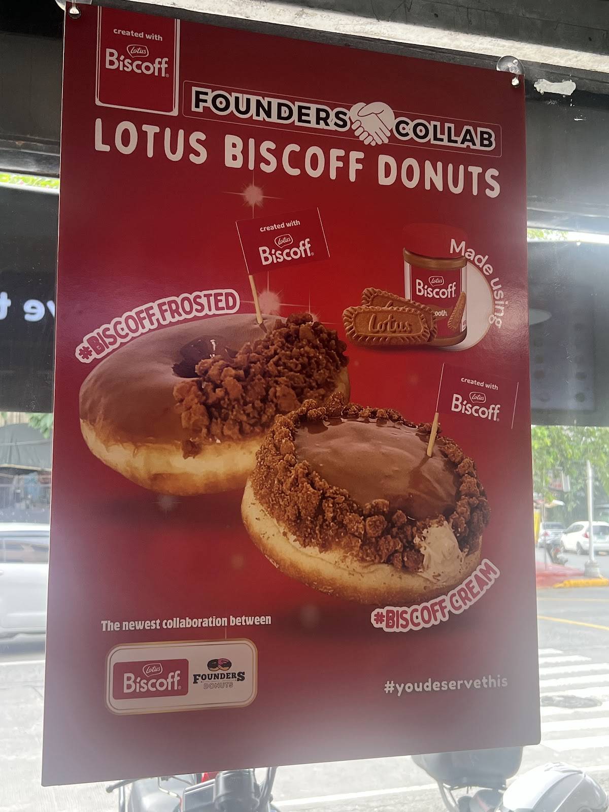 Menu at Founders Donuts - Makati branch cafe, Makati