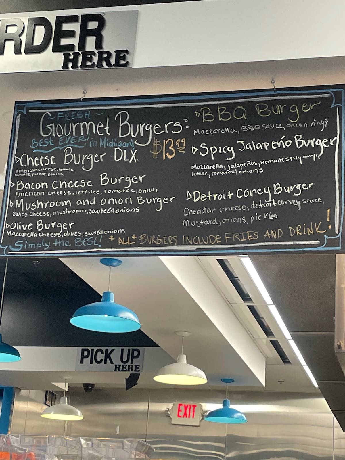 Menu at Fry Nation restaurant, Comstock Park, Alpine Ave NW STE C