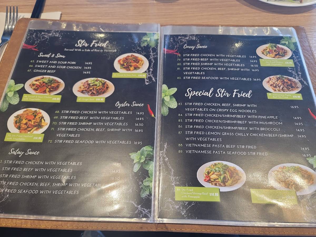 Menu at Fuh Station 2 - 8 ST restaurant, Saskatoon