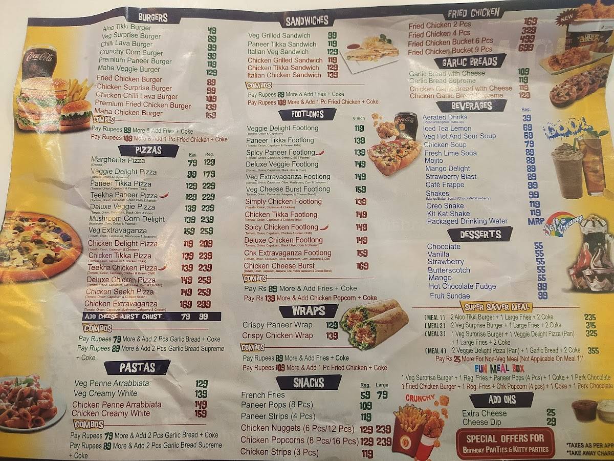 Menu at GRILL_INN KISHTWAR, Kishtwar