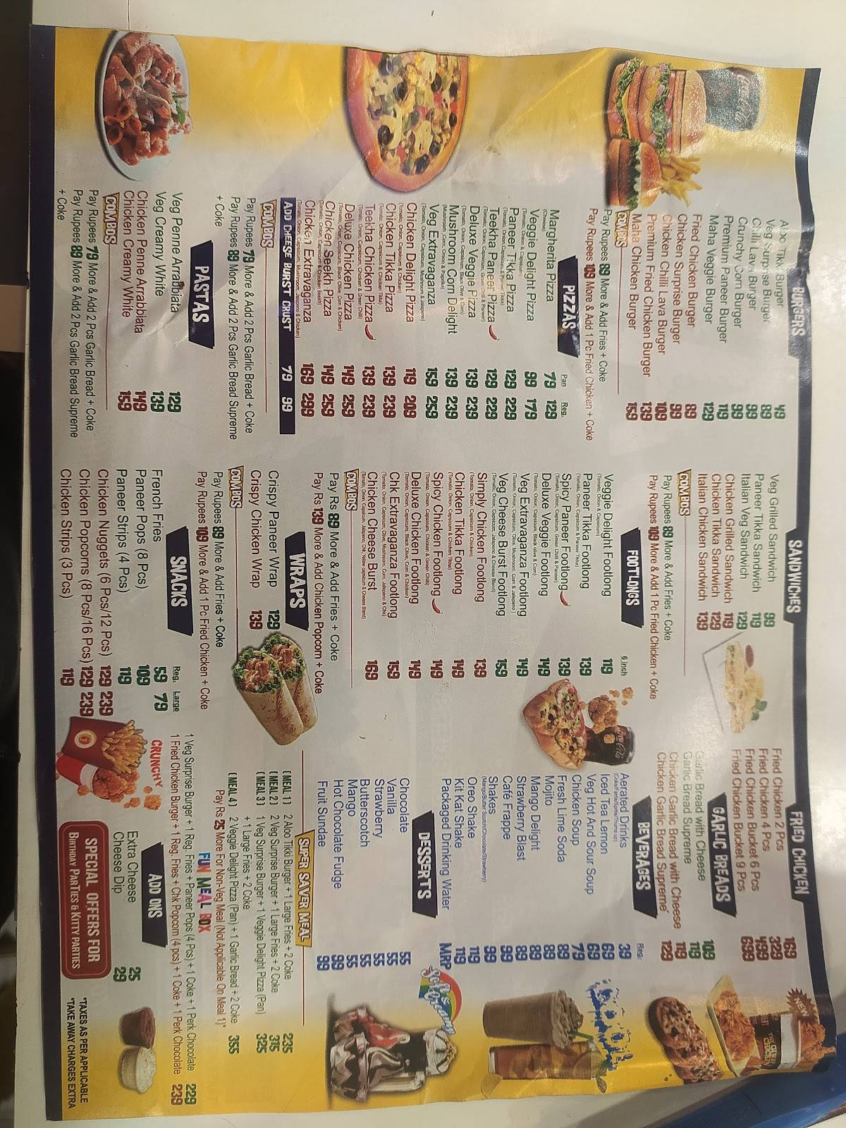 Menu at GRILL_INN KISHTWAR, Kishtwar