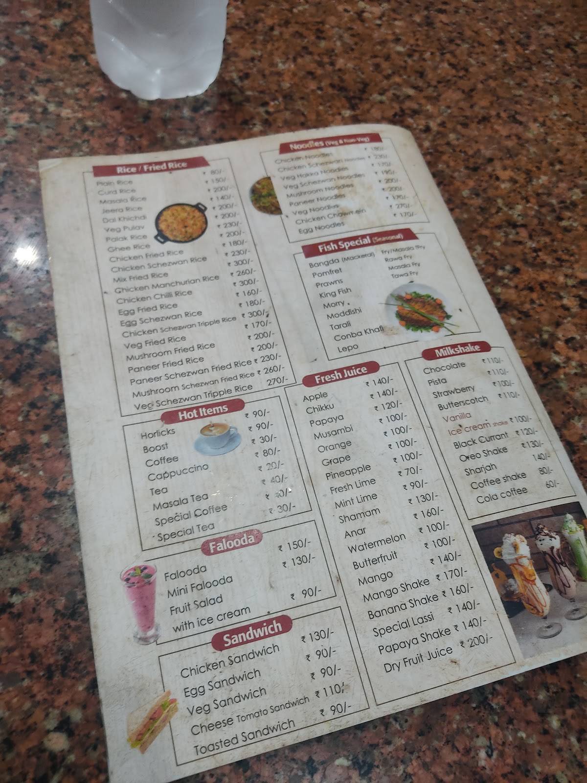 Menu at Goan Foodland Restaurant (Chinese, Indians & Kerala style ...