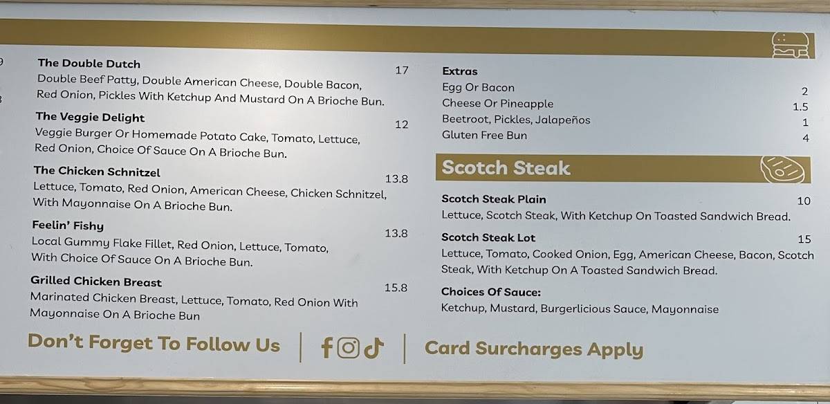 Menu at Golden Catch Fish & Chips, Williamstown