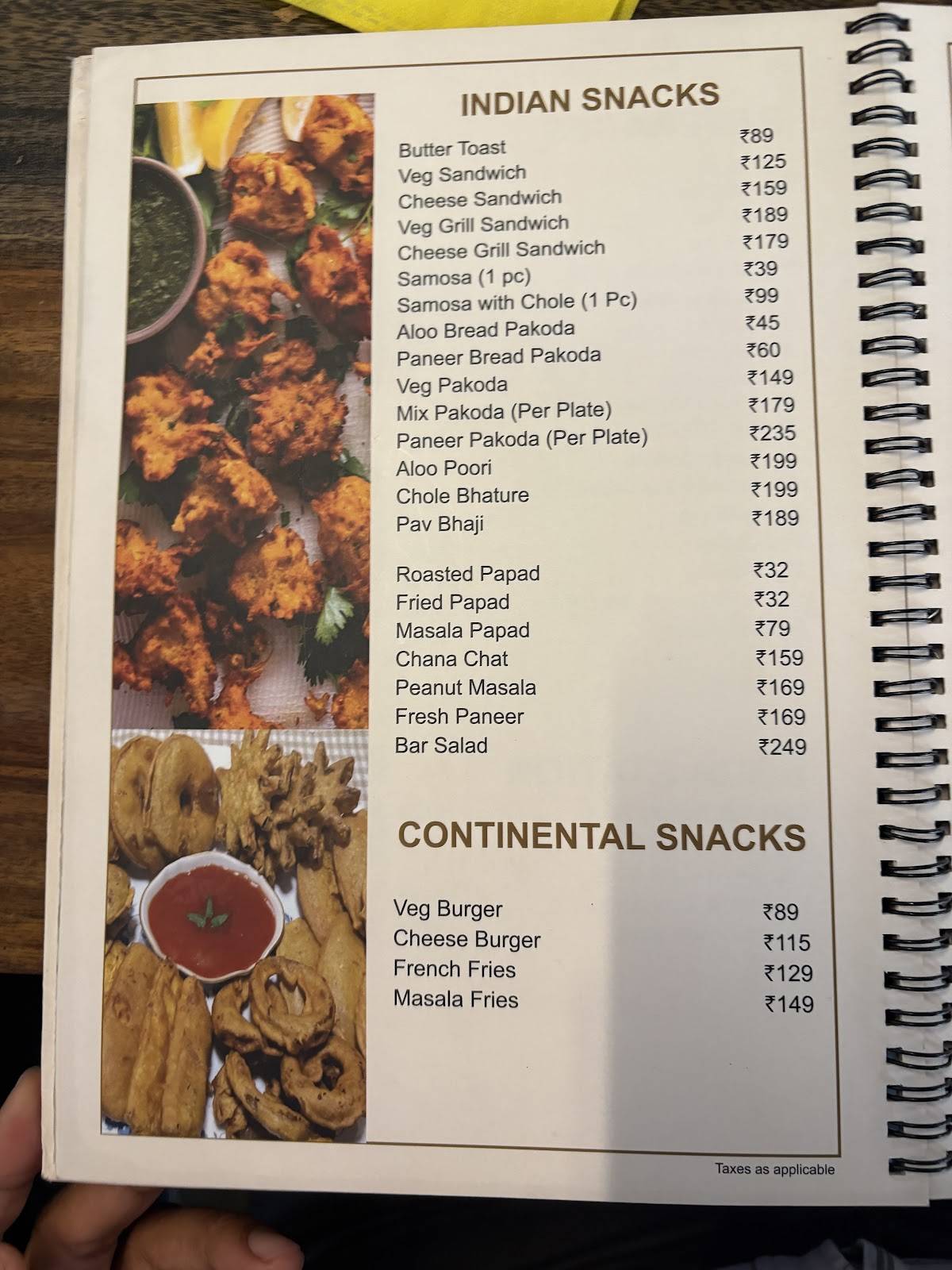 Menu at Golden Hut Restaurants & Rooms In Ludhiana, Sahnewal Khurd