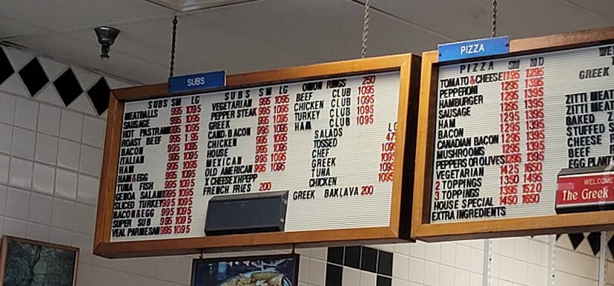 Menu at Greek Village Restaurant, Laurinburg, Scotland Crossing Dr