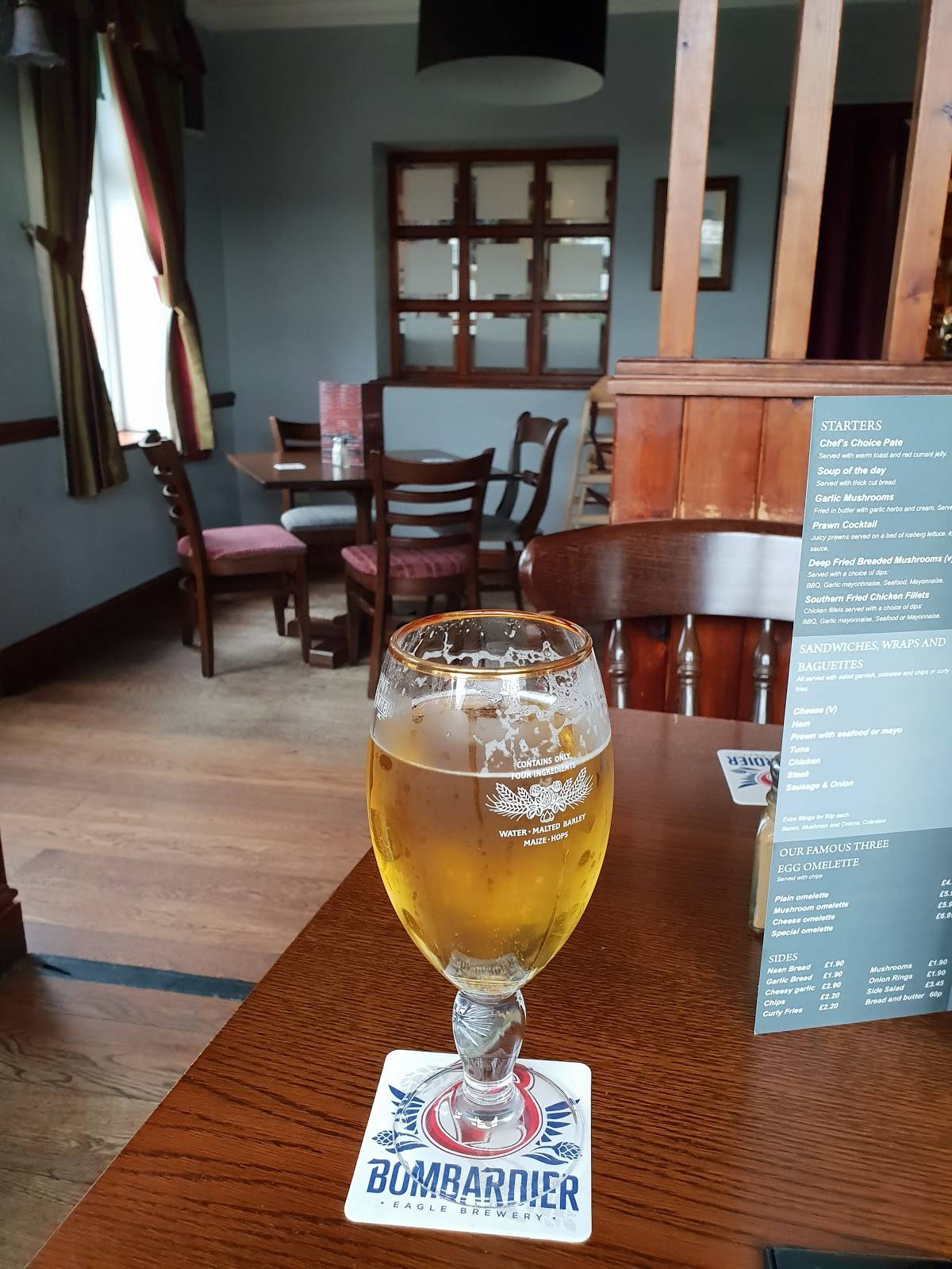 Menu at Green Lady pub & bar, Caerphilly