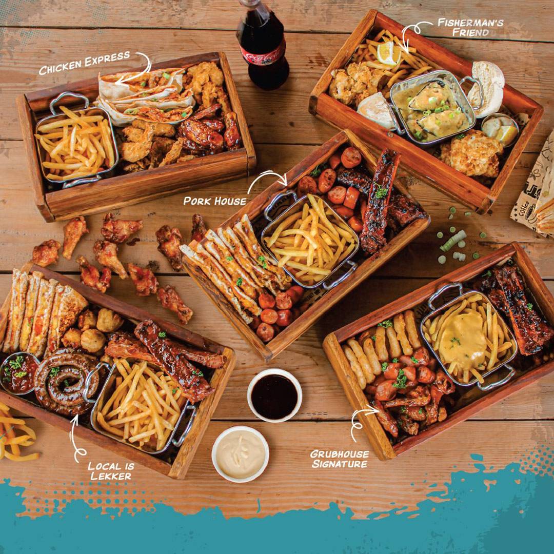 Menu at GrubHouse Diner restaurant, Trichardt