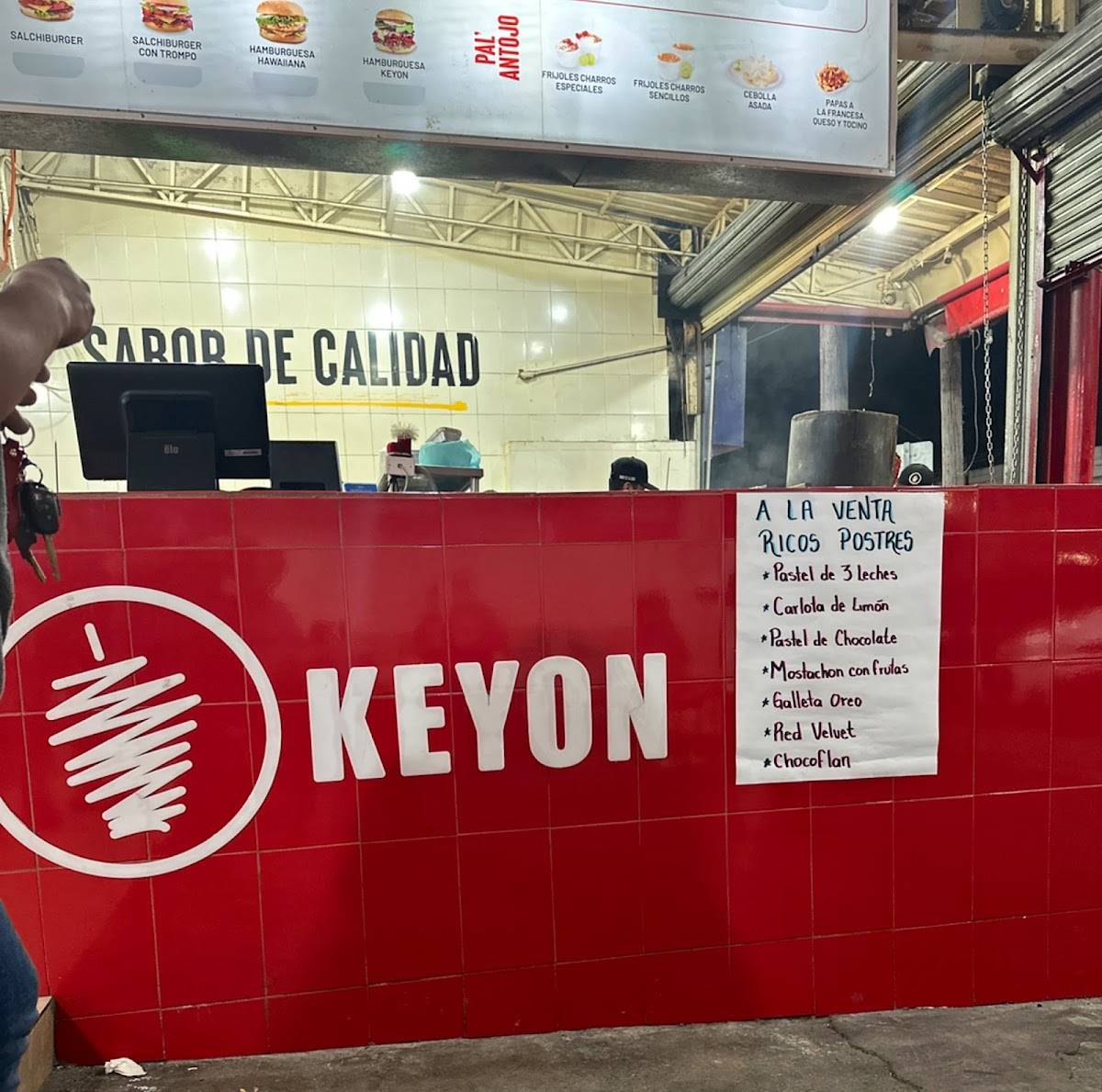 Carta del restaurante Tacos Keyon El Crucero, Guadalupe, Av. Mexico 113