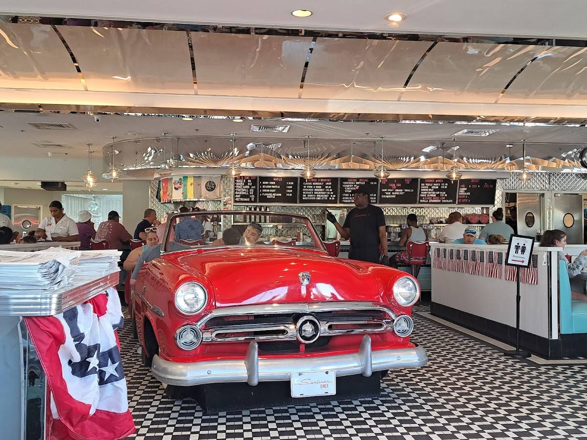 Menu at Sunliner Diner restaurant, Gulf Shores