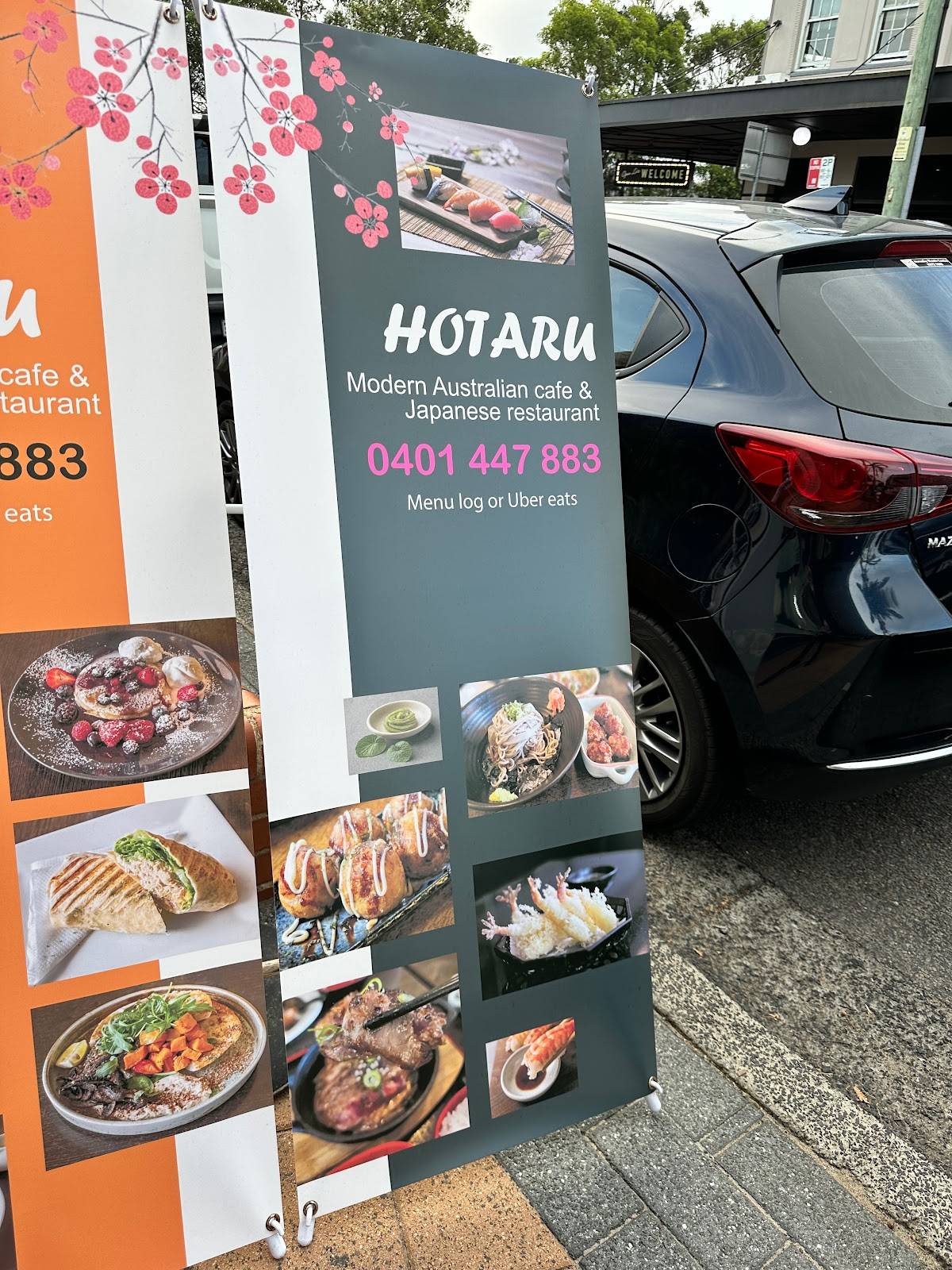 Menu at HOTARU Japanese Cafe & Restaurant (19 The Boulevarde), Woy Woy