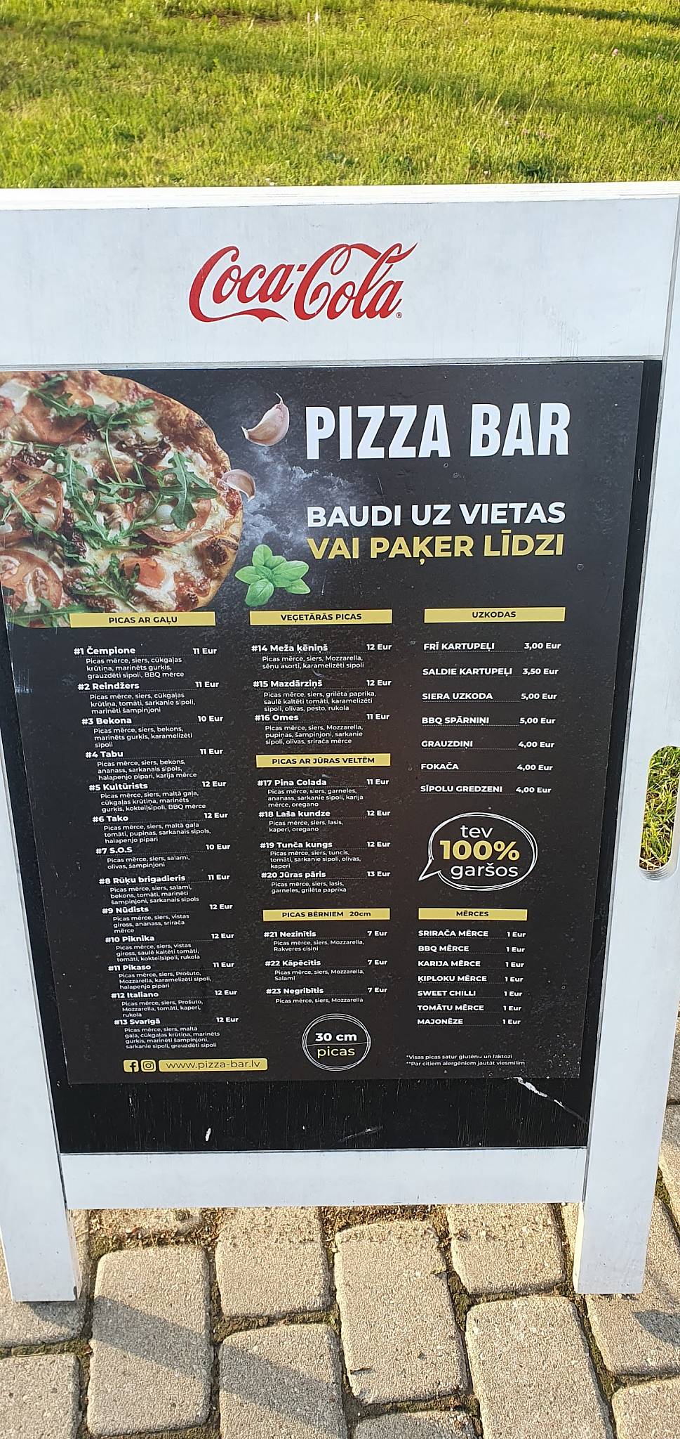 Menu at Hangu suši Valmiera restaurant, Valmiera